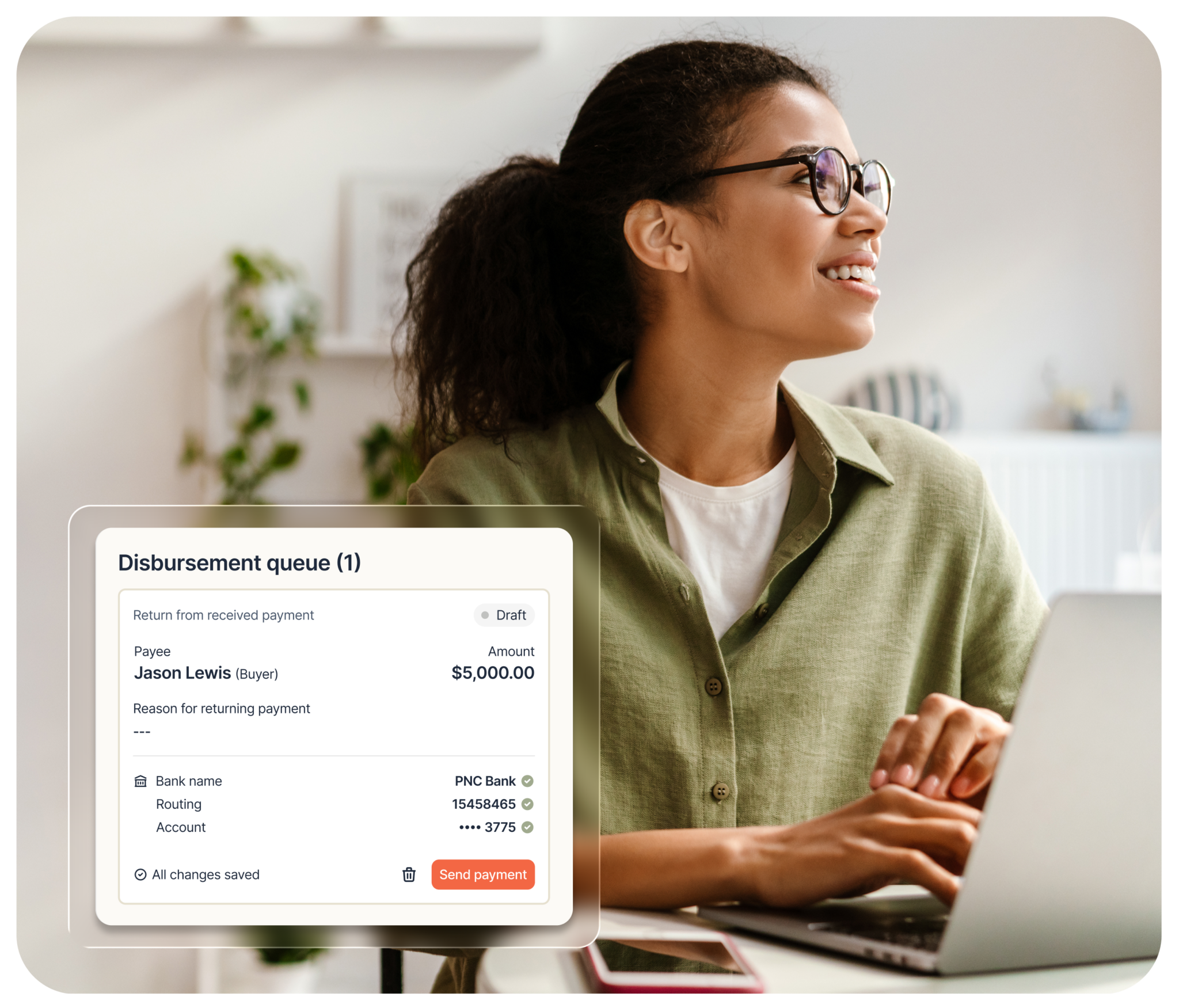 Disburse to Any Payee — Secure Outbound Payments | Closinglock